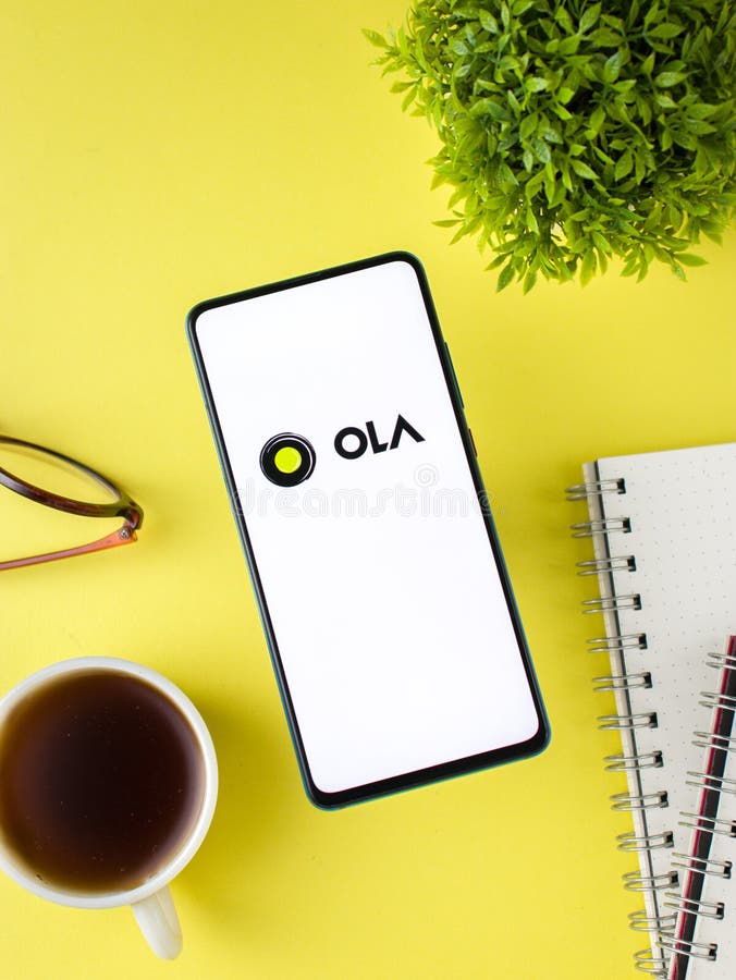 Assam, India - May 23, 2020 : Ola App. a Cab Booking Platform Editorial ...