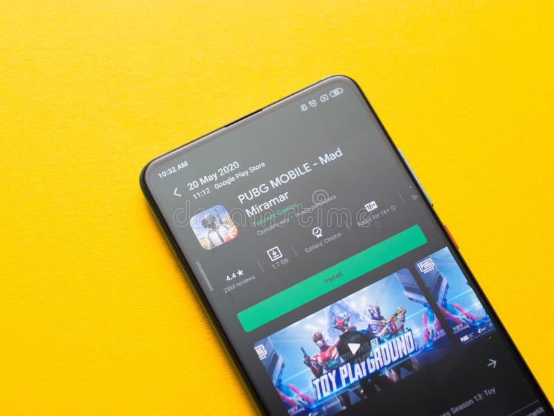 Assam, India - May 28, 2020 : Pubg Mobile, a Battle Royal Game ...