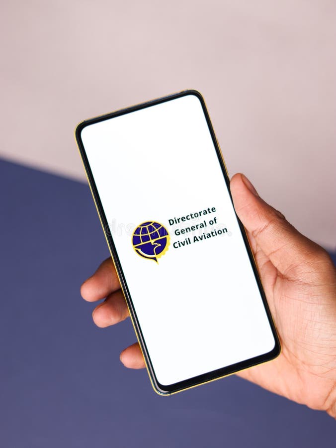 Assam, India - November 15, 2020 : DGCA Logo on Phone Screen Stock ...