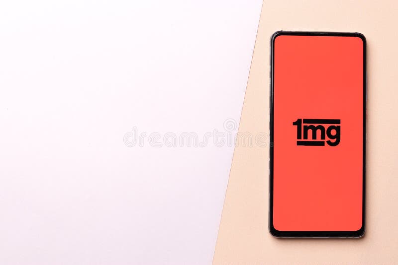 Assam, India - November 29, 2020 : 1mg Logo on Phone Screen Stock Image ...