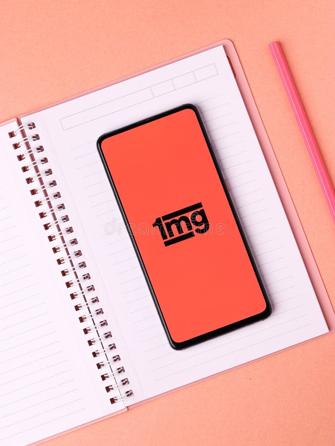 Assam, India - November 29, 2020 : 1mg Logo on Phone Screen Stock Image ...