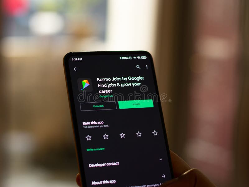 Assam, India - October 29, 2020 : Google Kormo Logo on Phone Screen ...