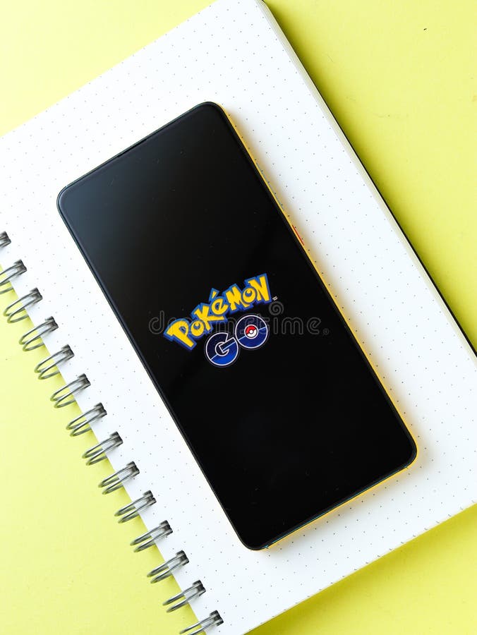 Assam, India - October 11, 2020 : Pokemon Go Logo on Phone Screen Stock ...
