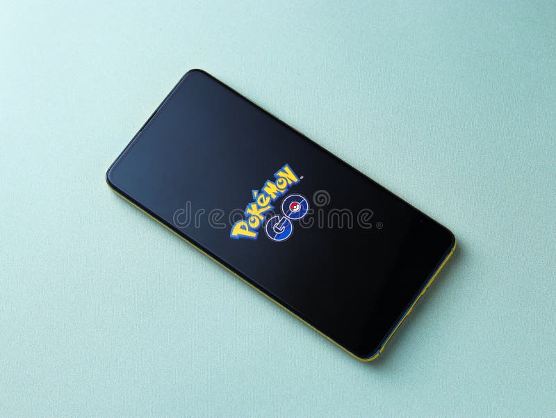 Assam, India - October 11, 2020 : Pokemon Go Logo on Phone Screen Stock ...