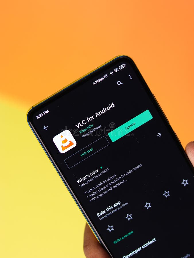 Assam, India - October 29, 2020 : VLC Player Logo on Phone Screen Stock ...