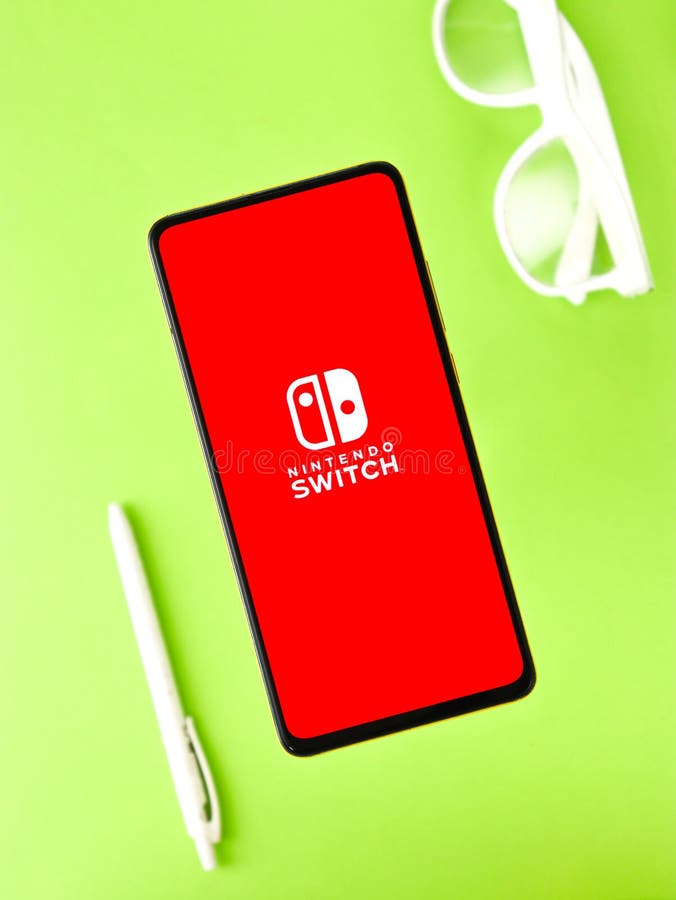 Assam, India - September 24, 2020 : Nintendo Switch Logo on Phone ...
