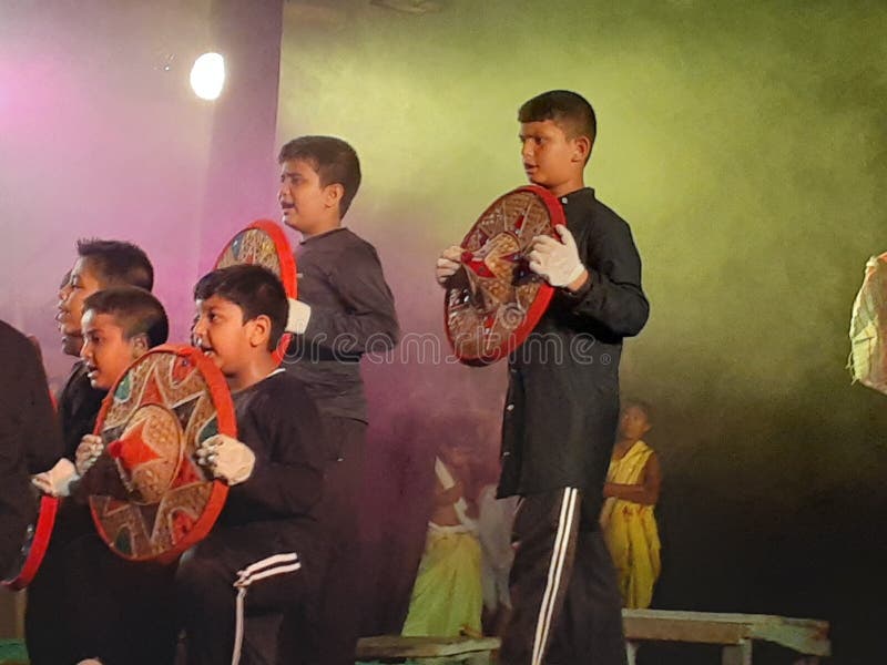 Assamese Culture Japi Used in Drama Editorial Photography - Image of ...