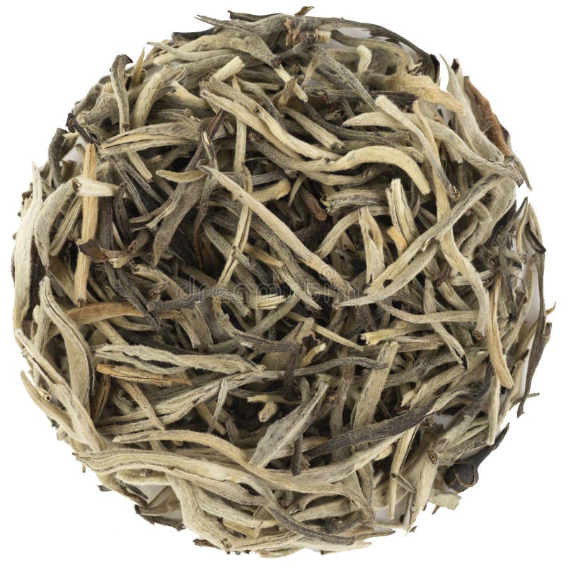 Assamica Sun Dried Silver Needles White Pu-erh Tea Stock Image - Image ...