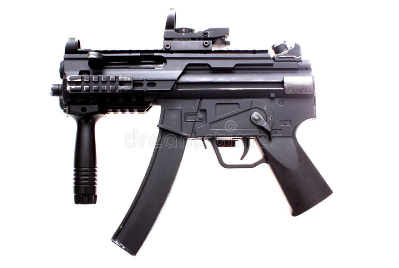 Legendary MP5 Submachine Gun. Weapon Series. Stock Photo - Image of ...