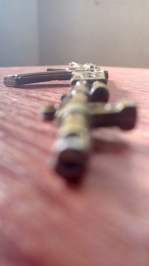 Assault gun ak 47 stock photo. Image of iron, organ - 195549500