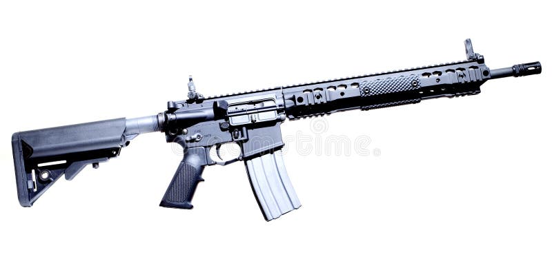 British Armed Forces Legendary Assault Rifle L85A2 Stock Image - Image ...