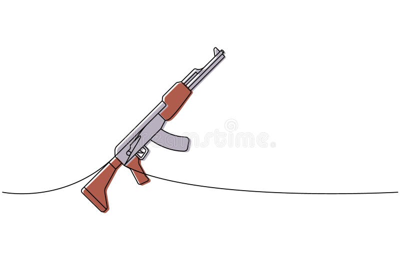 Assault Rifle Drawings