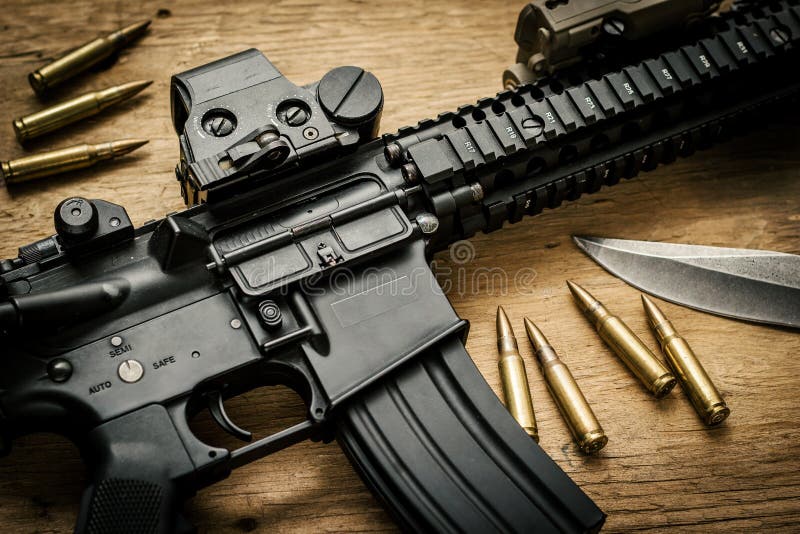 18+ Assault rifle old Free Stock Photos - StockFreeImages