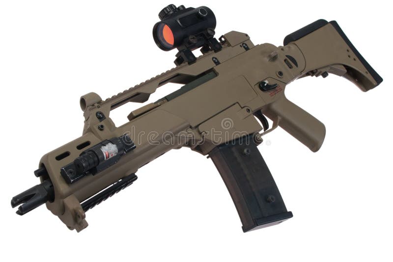 Modern Assault Rifle G36 Stock Photos - Free & Royalty-Free Stock ...