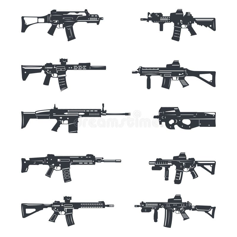 4+ Assault rifles Free Stock Photos - StockFreeImages