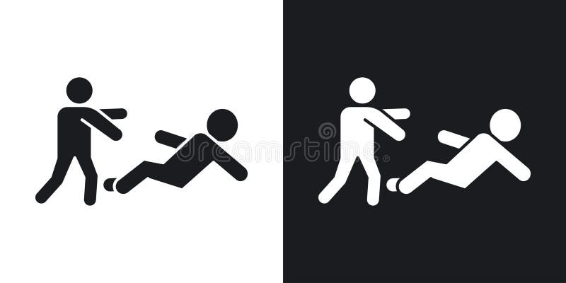Physical Assault Symbol Stock Illustrations – 143 Physical Assault ...