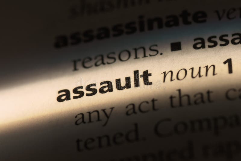 Assault stock photo. Image of definition, macro, english - 114410568