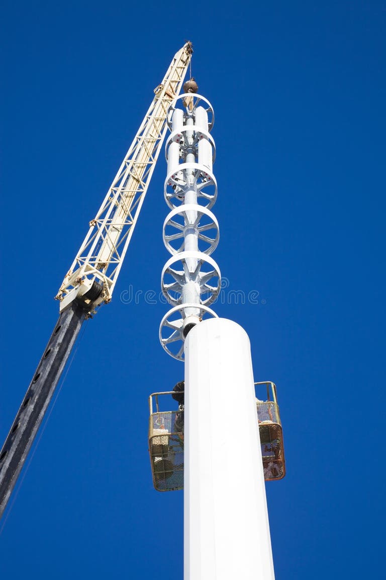435 Cell Tower Installation Stock Photos - Free & Royalty-Free Stock ...