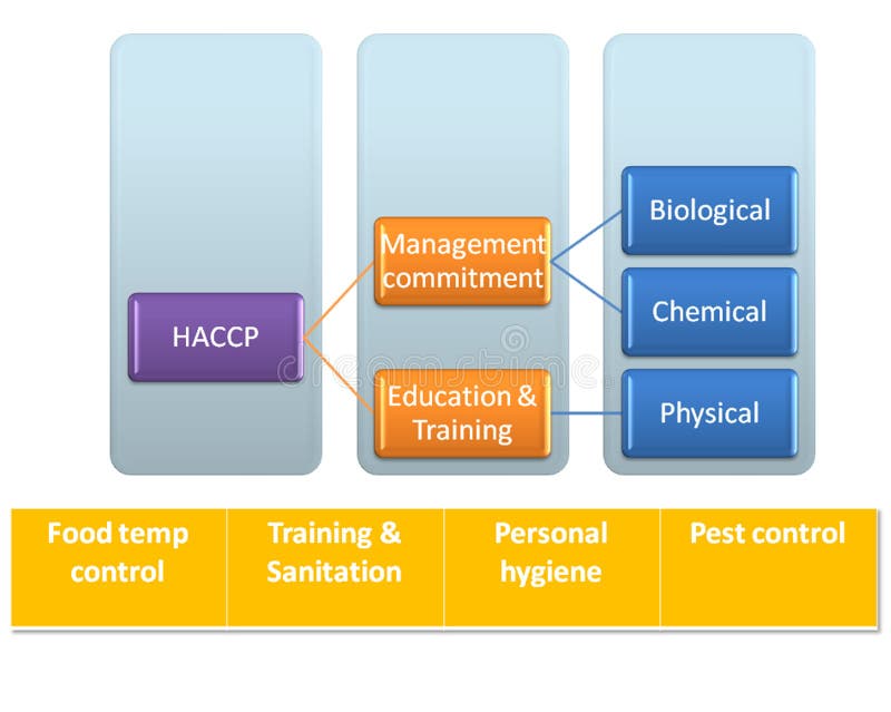 Assemble haccp team stock illustration. Illustration of sanitation ...