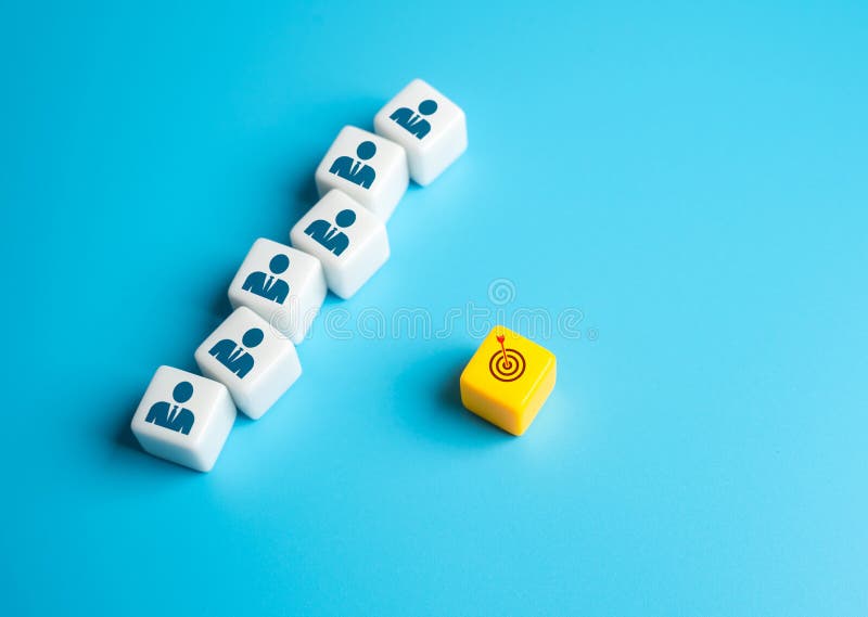 Assemble a Team To Complete the Task. Motivation, Idea Stock Photo ...