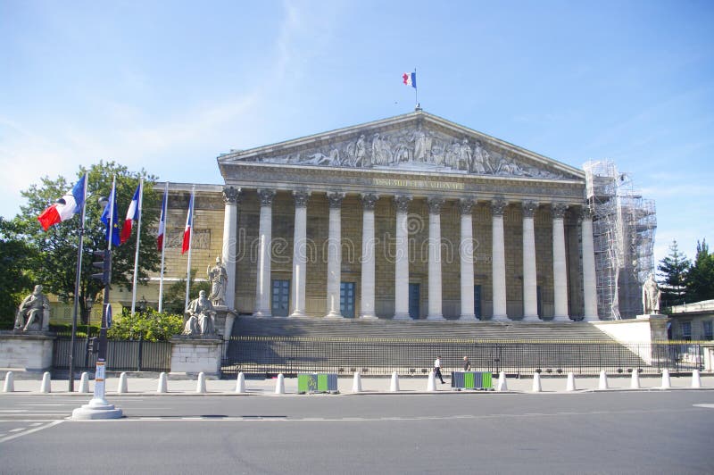 Palais Bourbon - Il Parlamento Francese, Parigi, Assemblee Nationale ...