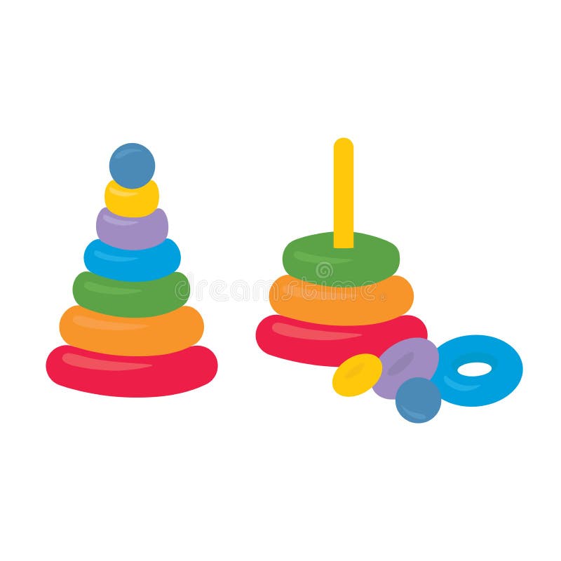 Ring Toy Tower Stock Illustrations – 1,036 Ring Toy Tower Stock ...