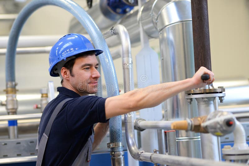 Assembler in an Industrial Plant - Assembly and Repair on Site Stock ...