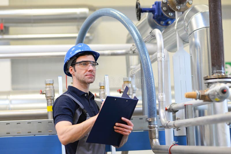 Assembler in an Industrial Plant - Assembly and Repair on Site Stock ...