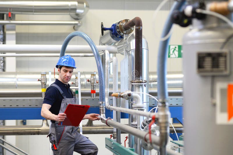 Assembler in an Industrial Plant - Assembly and Repair on Site Stock ...