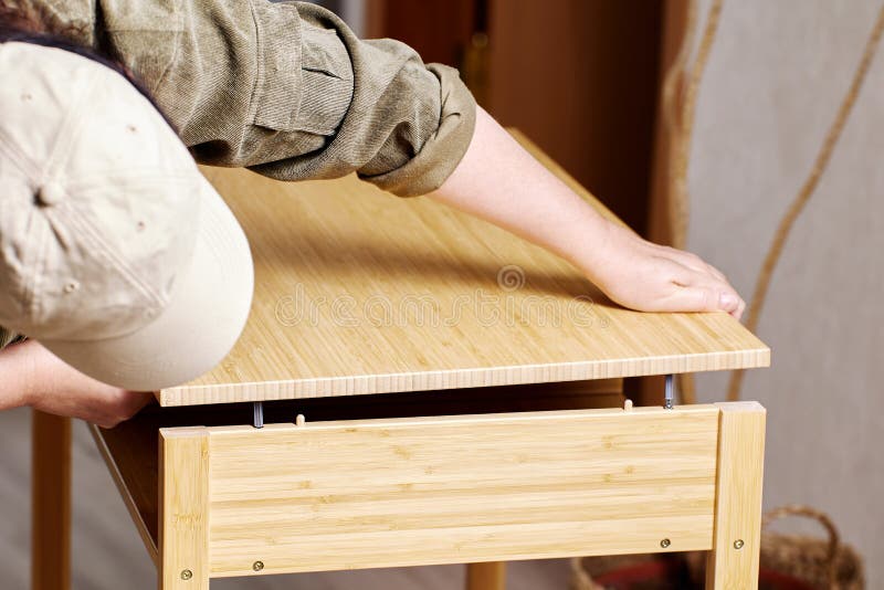 Installing Spring Loaded Lift Mechanism on Bed with Storage Compartment ...