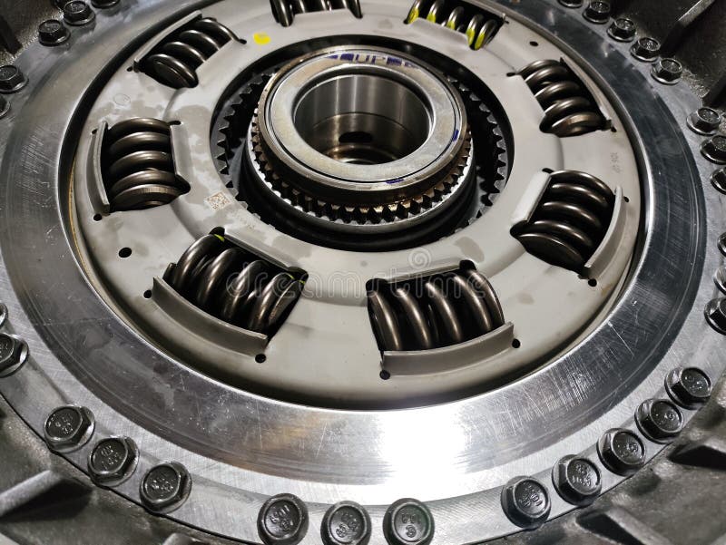 Assembling the Damper in an Automatic Transmission Converter Stock ...