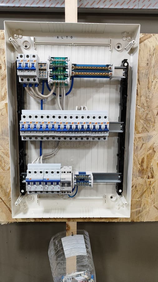 Assembly of the Electrical Panel. Connections of Shielding Elements ...