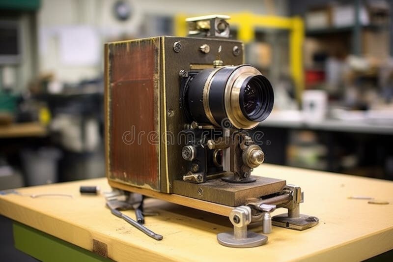 Assembling Pinhole Camera Step-by-step Stock Illustration ...