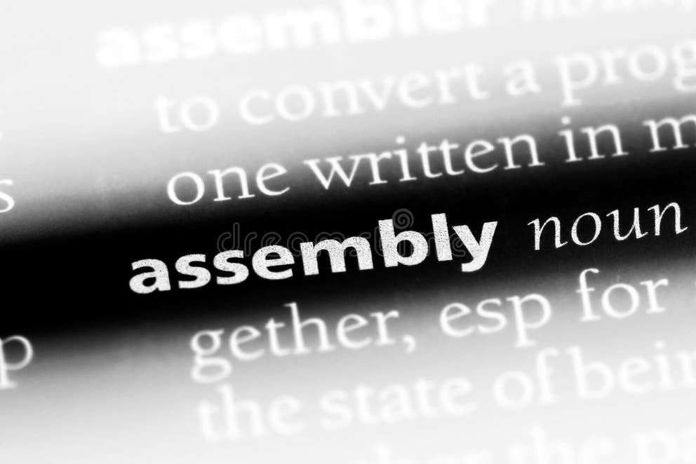 Assembly stock image. Image of printed, book, assembly - 114406669
