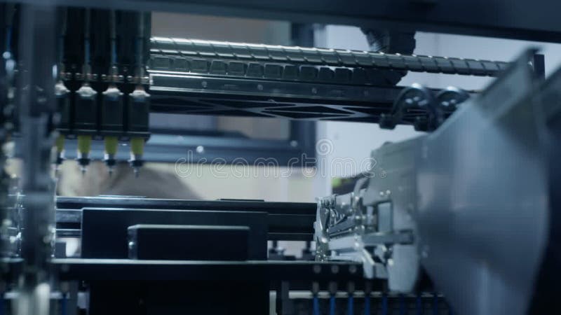 Assembly of Computer Circuit Board: Automatic SMD Pick and Place ...