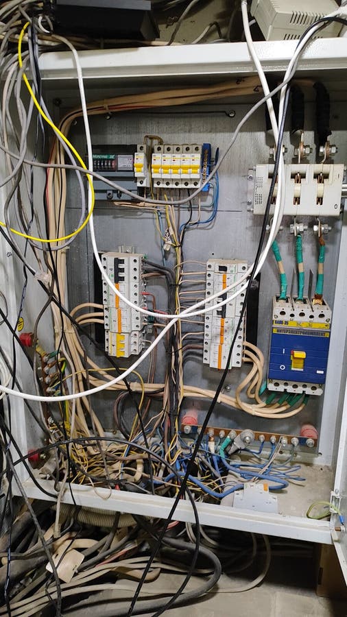 Assembly of the Electrical Panel. Connections of Shielding Elements ...