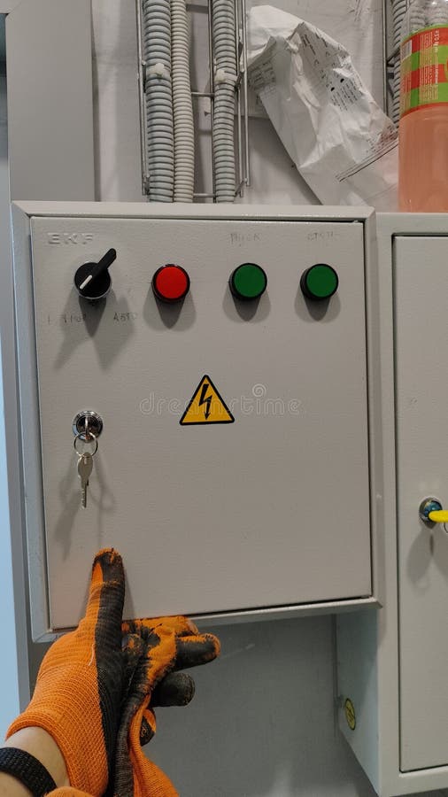 Assembly of the Electrical Panel. Connections of Shielding Elements ...