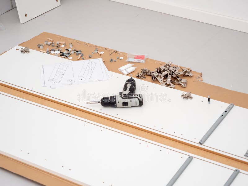 Assembly of Furniture and Tools for Self-assembly of Furniture on the ...