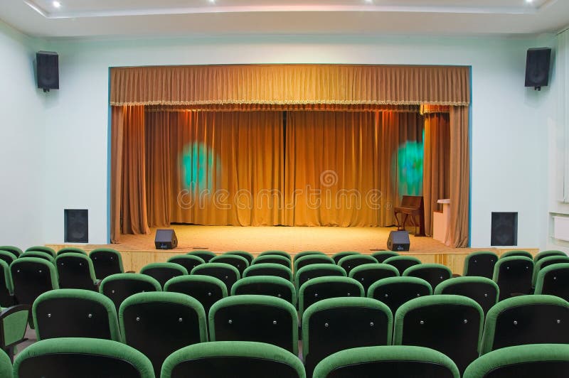 Assembly hall stock photo. Image of equipment, architecture - 32767952