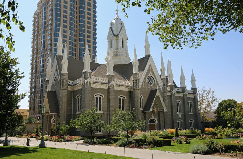 Assembly Hall in the park stock photo. Image of outdoor - 265198768