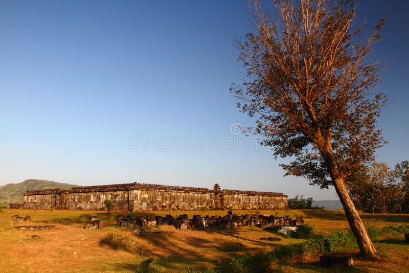 Assembly Hall of Ratu Boko Castle Stock Image - Image of asia, tourism ...