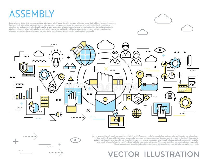 Assembly Engineering Stock Illustrations – 17,296 Assembly Engineering ...