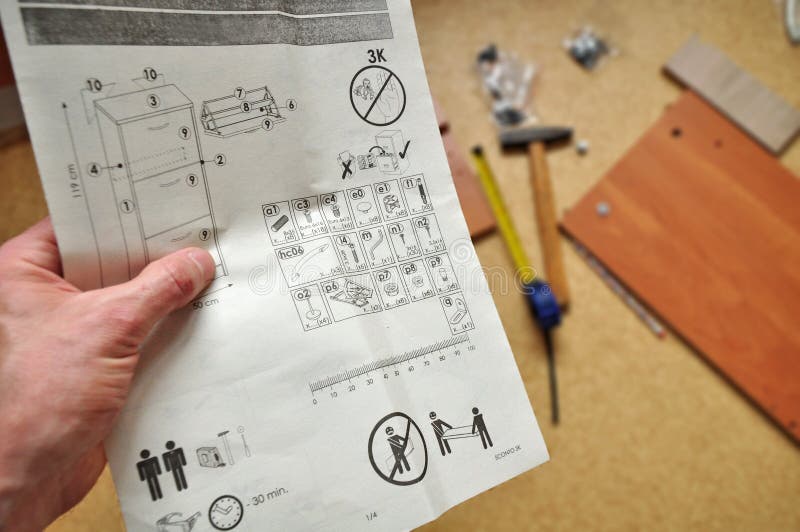 Assembly work home stock image. Image of education, montage - 34888305