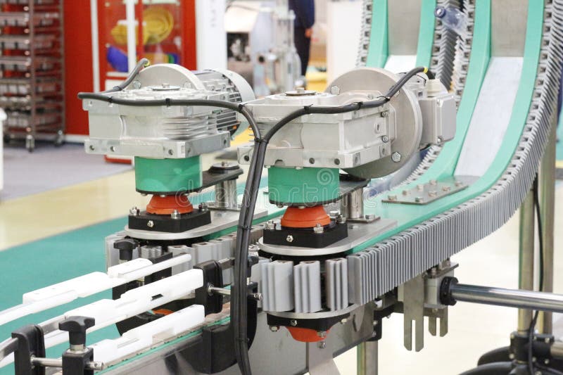 Assembly Line. Engineering Development of Vibratory Transport Stock ...