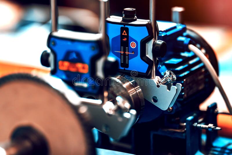 Assembly Line of Mechanical Engineering Stock Image - Image of ...