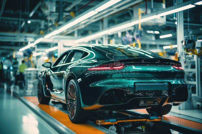 Assembly Line for the Production of Modern Cars. the Final Stage of ... Assembly Line for the Production of Modern Cars. the Final Stage of ...