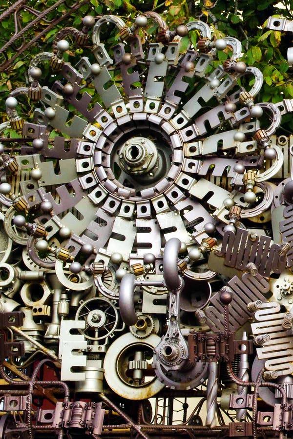 Assembly of machine parts stock photo. Image of assembled - 41581652