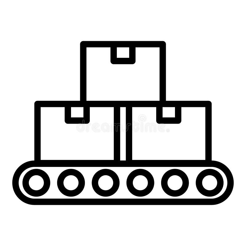 Parcel Assembly Line Icon, Simple Style Stock Vector - Illustration of ... Parcel Assembly Line Icon, Simple Style Stock Vector - Illustration of ...