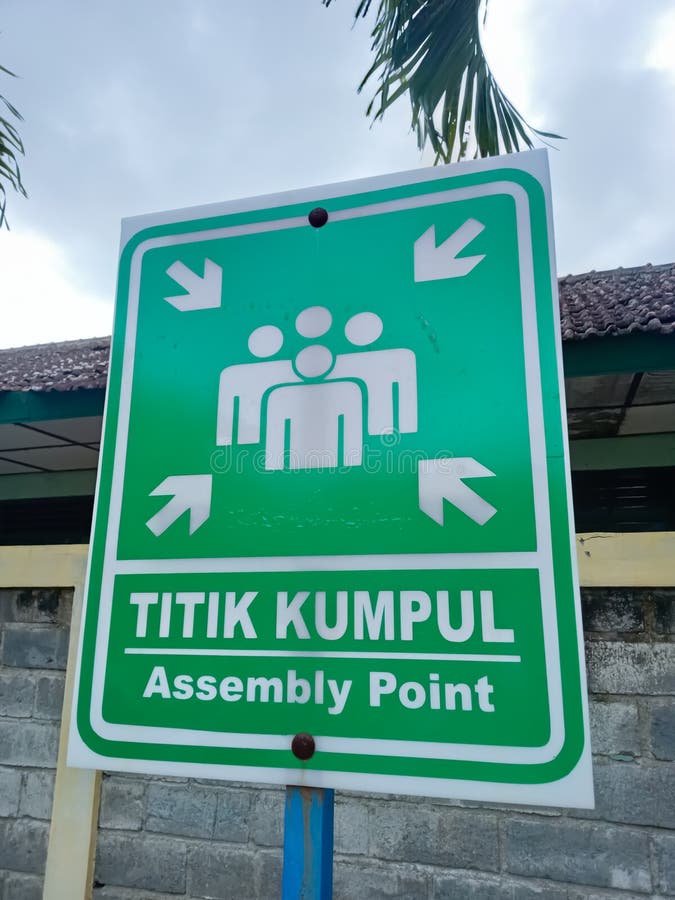 Assembly Point. Assembly Point Stock Image - Image of escape, fulfill ...