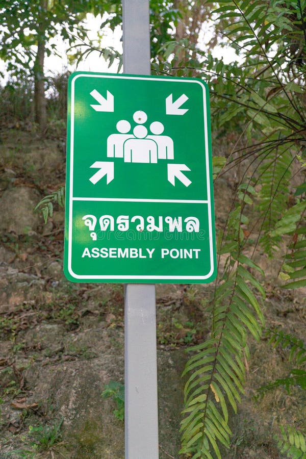 Assembly Point Signs , are Essential for Identifying Areas of Safety ...